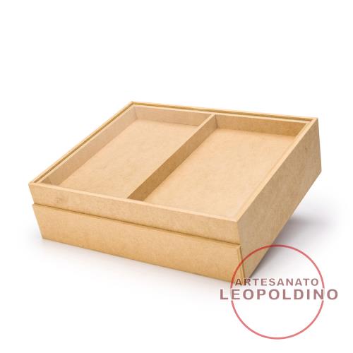 PORTA CAPS GIRATORIA QUADRADA TRES CORACAO - Artesanato Leopoldino